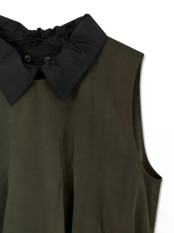 STUDIO TOMBOY Collared Belted Dress