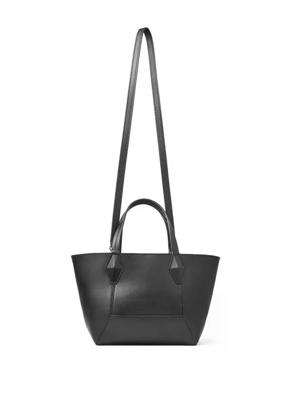 JIMMY CHOO Small Diamond Tote Bag - Black
