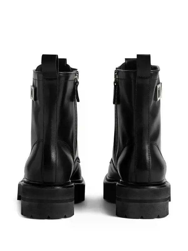 Dsquared2 Icon Plaque Combat Boots