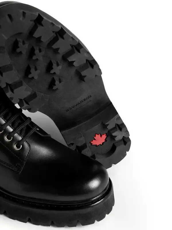 Dsquared2 Icon Plaque Combat Boots