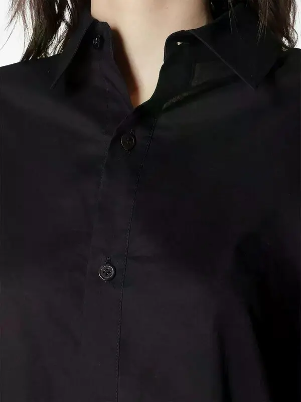 Yohji Yamamoto Layered Design Cotton Shirt