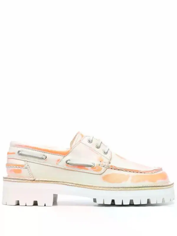 Camper Eki Tie-dye Derby Shoes