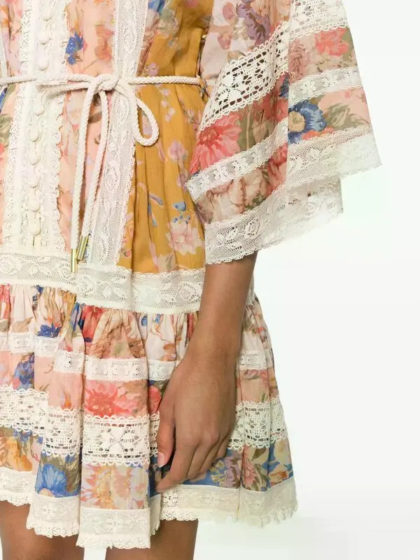 Zimmermann Cira Lantern Short Dress