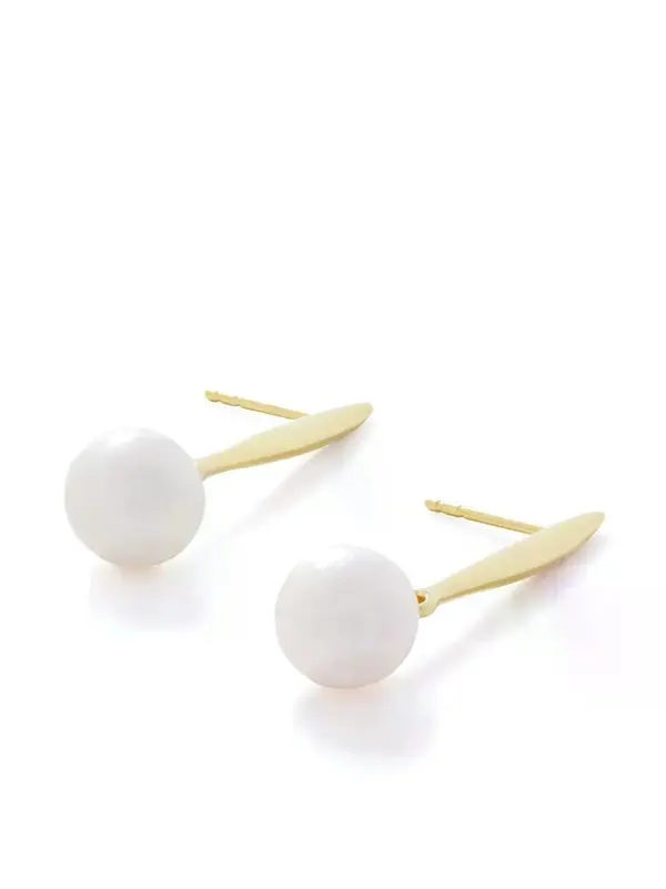 Monica Vinader Nura Pearl Drop Earrings