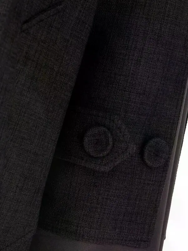 Fendi Concealed Fastening Coat