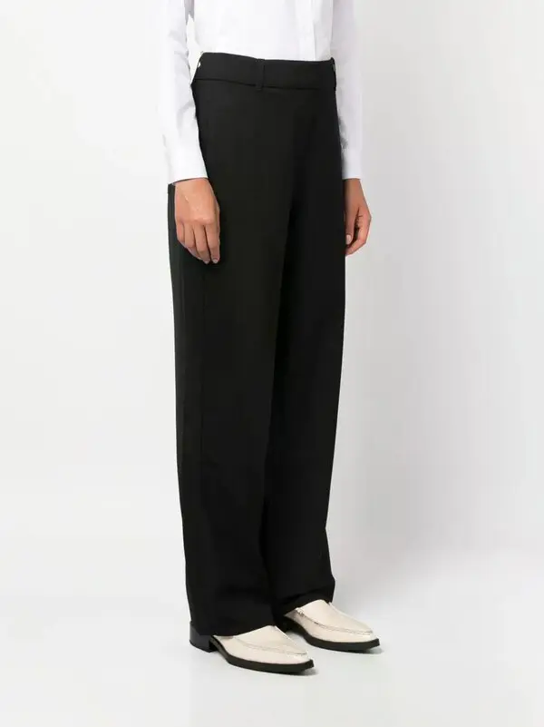 Studio Nicholson Virgin Wool Wide-leg Trousers