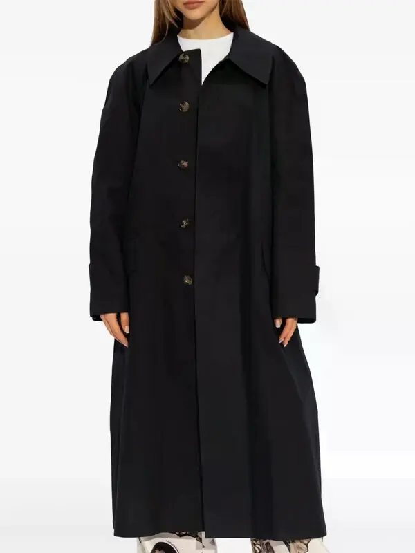 Marni Single-breasted Cotton Coat