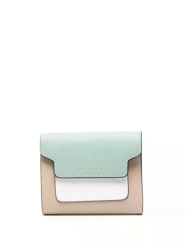 Marni Logo-print Leather Wallet