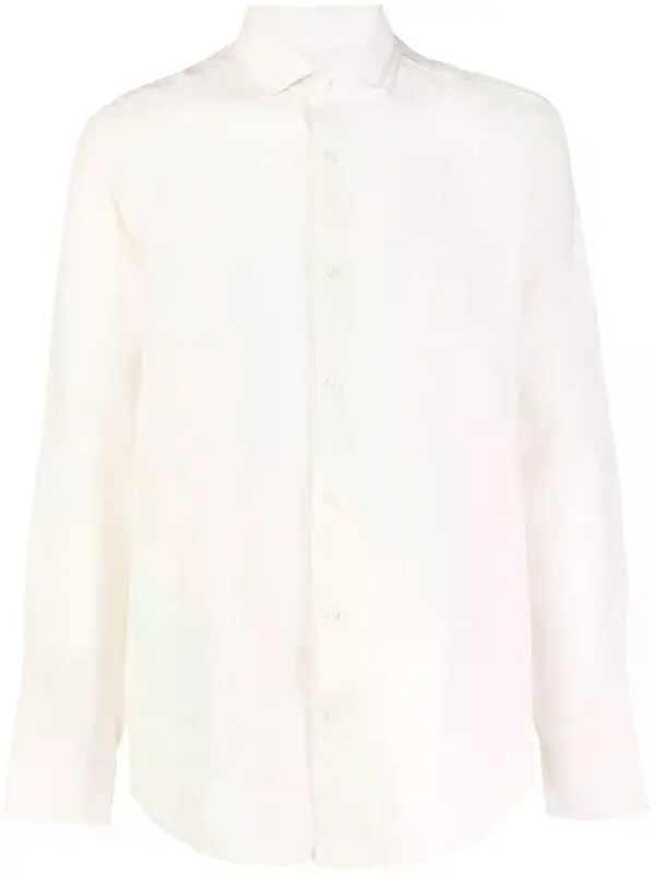 Frescobol Carioca Linen Long-sleeve Shirt