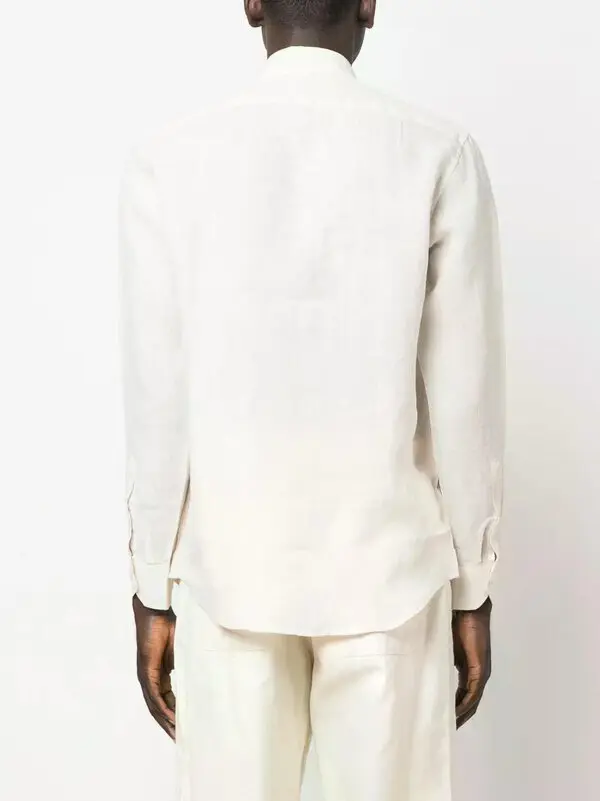 Frescobol Carioca Linen Long-sleeve Shirt