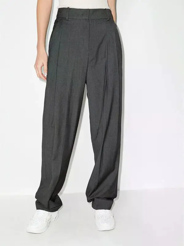 THE FRANKIE SHOP Gelso High-waisted Darted Trousers