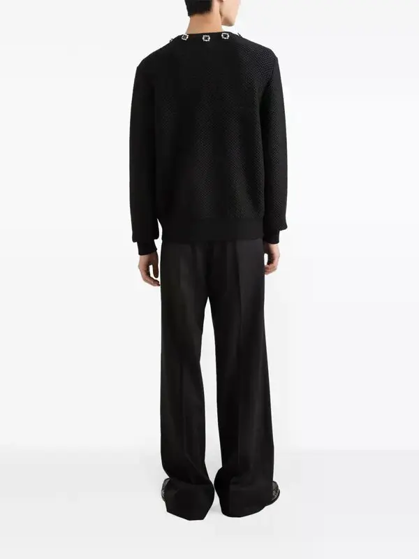 Dolce & Gabbana Jewel-button Jumper
