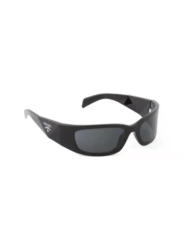 Prada Symbole Wraparound-frame Sunglasses