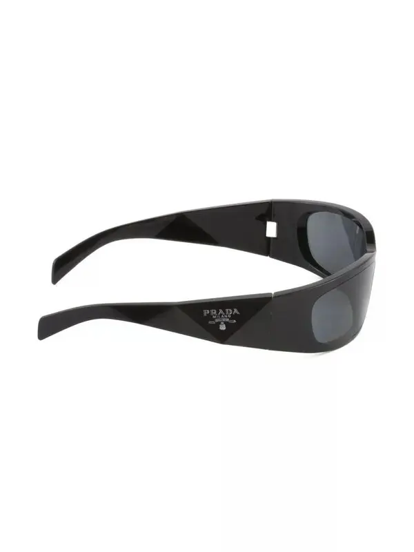 Prada Symbole Wraparound-frame Sunglasses