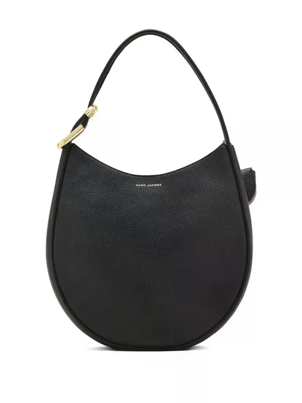 Marc Jacobs The Leather Crescent Dual Shoulder Bag - Black