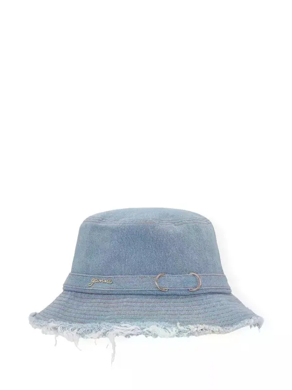GANNI Denim Bucket Hat