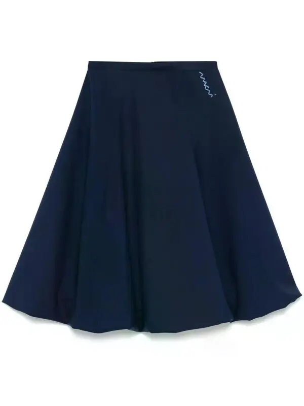 Marni Wool Midi Skirt