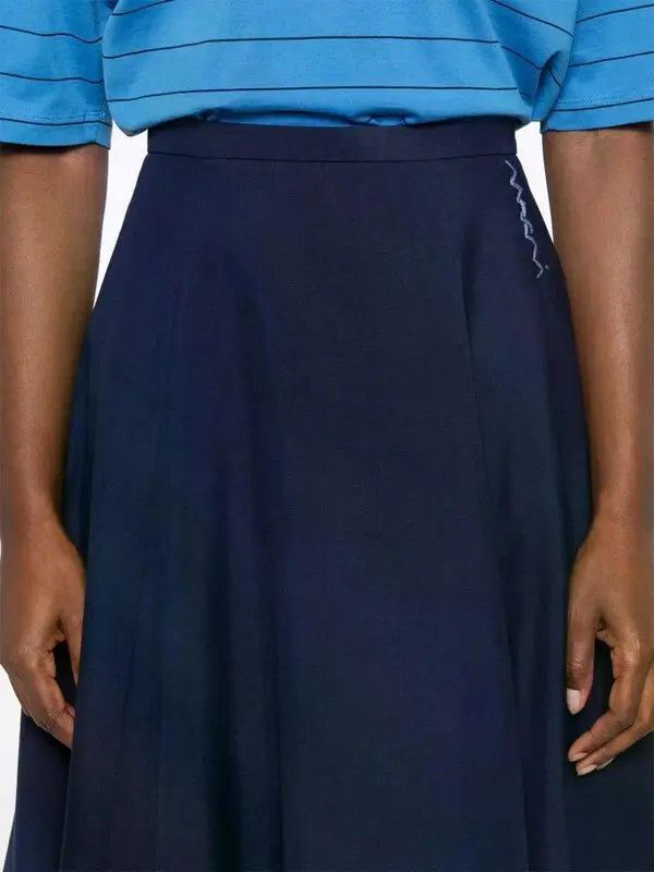 Marni Wool Midi Skirt