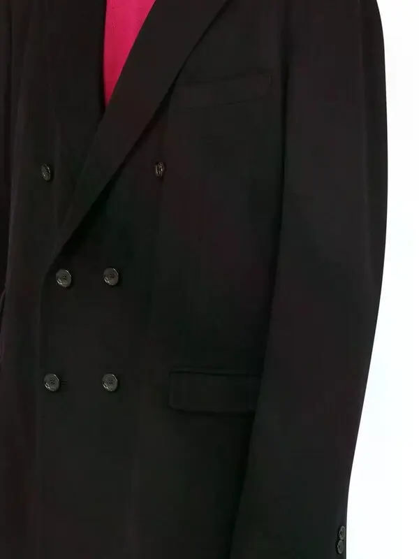 Dolce & Gabbana Double-breasted Cashmere Blazer - Blue