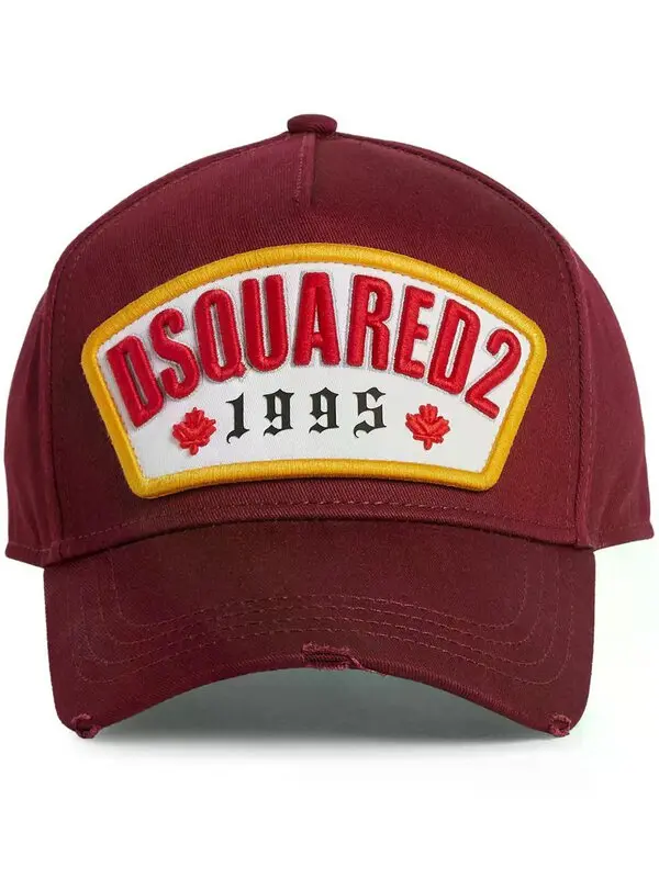Dsquared2 Logo-appliqué Baseball Cap