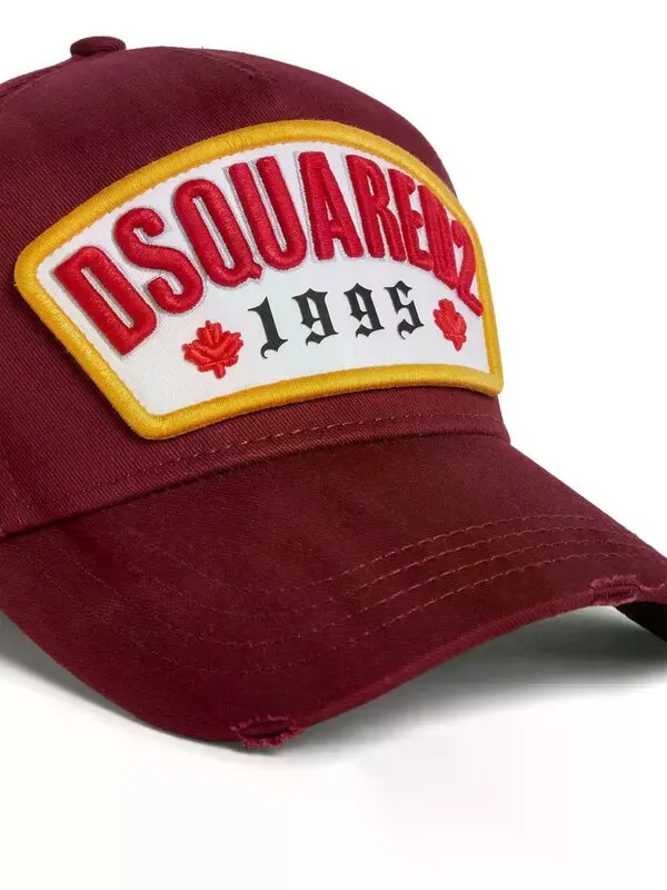 Dsquared2 Logo-appliqué Baseball Cap