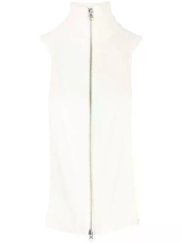 Veronica Beard High-neck Cashmere Knitted Top - Neutrals