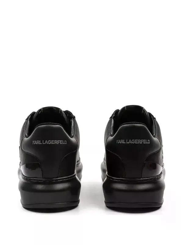 Karl Lagerfeld Signature Logo Patch Lace-up Sneakers