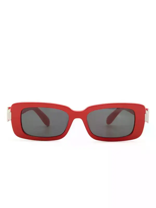 FERRAGAMO Rectangle-frame Sunglasses - Red