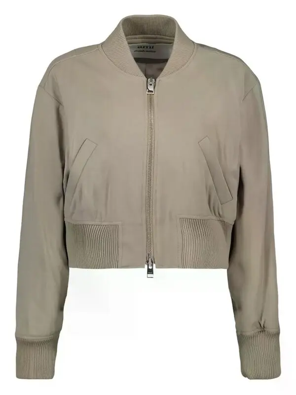 AMI Paris Padded Twill Bomber Jacket