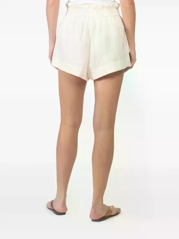 HEVRON Mira Shorts - Neutrals