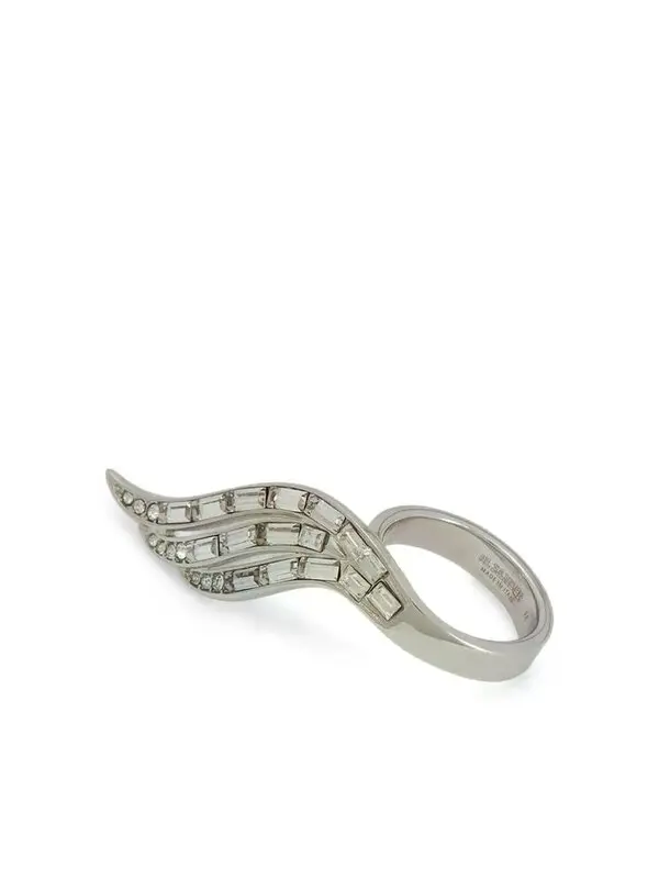 JIL SANDER Angel Wing Ring - Silver