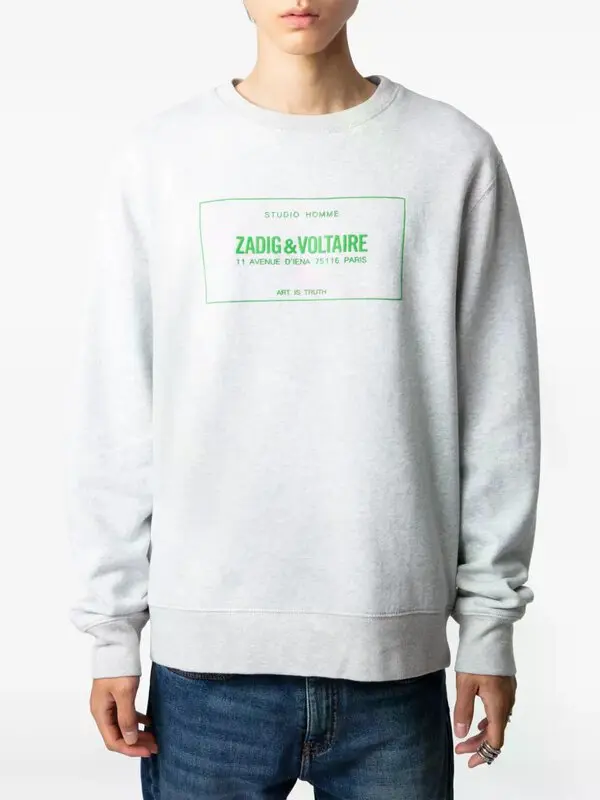 Zadig&Voltaire Simba Embroidered Logo Sweatshirt