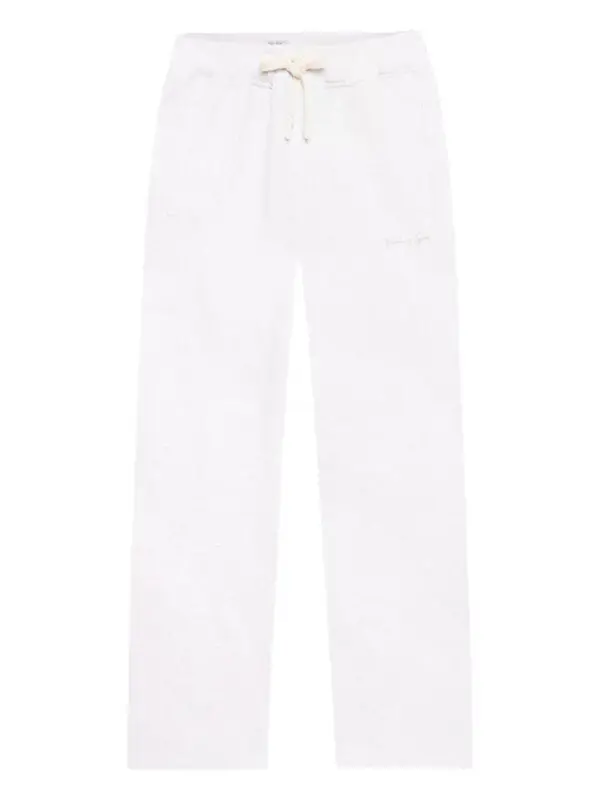 FREEDOM OF SPACE Cotton Track Pants - Grey