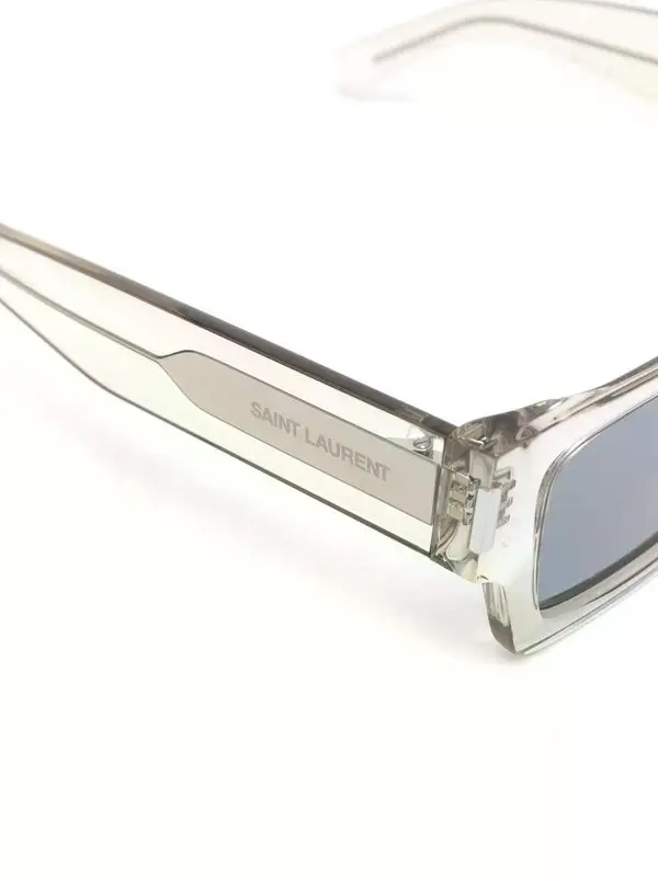 Saint Laurent Sl572 Square-frame Tinted Sunglasses