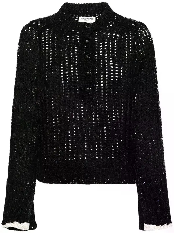 Zadig&Voltaire Sequin-embellished Jumper