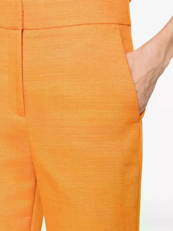 GENNY High-waist Straight-leg Trousers