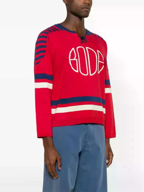 BODE Rink Cotton Sweater