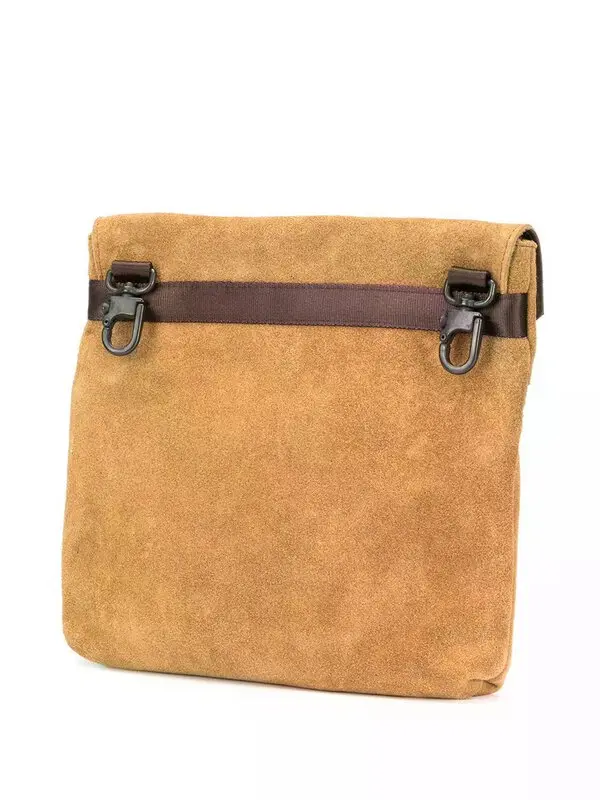 AS2OV Flat Shoulder Bag - Brown