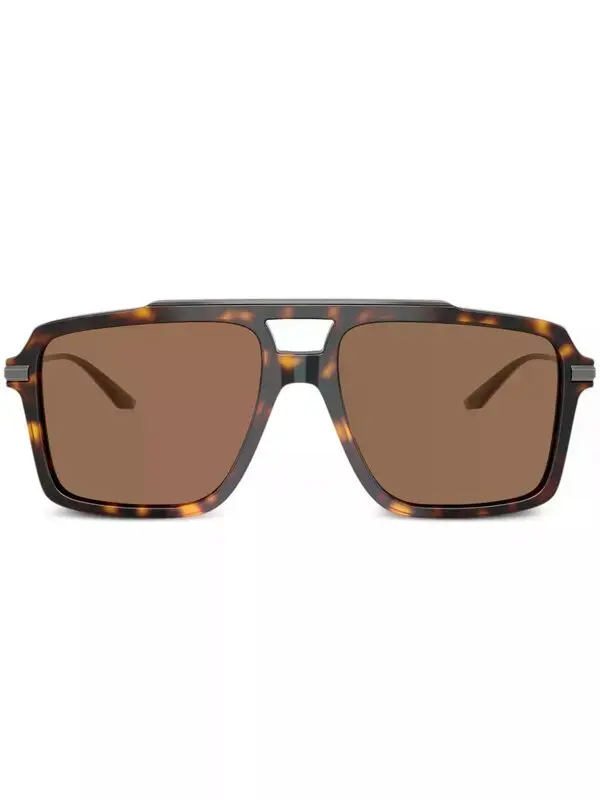 Dolce & Gabbana Pilot-frame Sunglasses - Brown