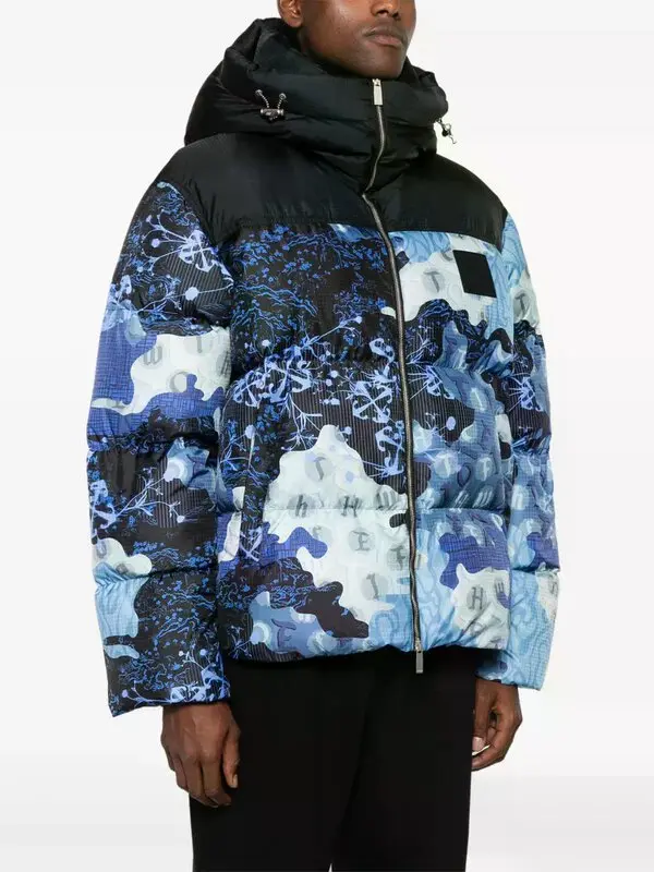Off-White Camouflage Padded Down Jacket