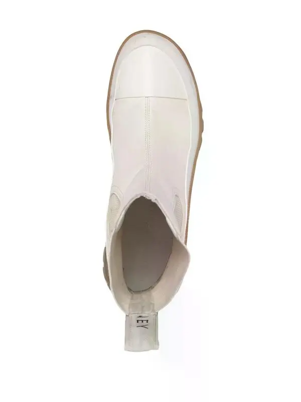 Stella McCartney Trace Logo-print Boots - Neutrals