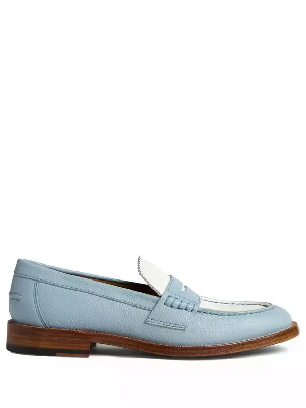 Dsquared2 Two-tone Leather Loafers