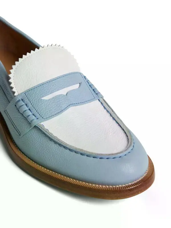 Dsquared2 Two-tone Leather Loafers