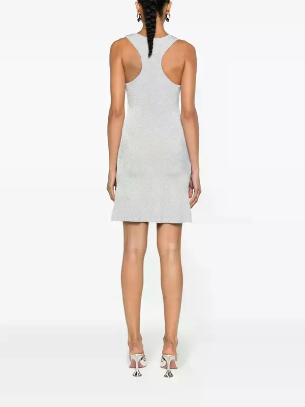 Jacquemus Bril Lurex Mini Dress