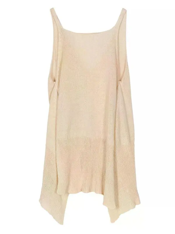 FORME D'EXPRESSION Knitted Linen Blend Top