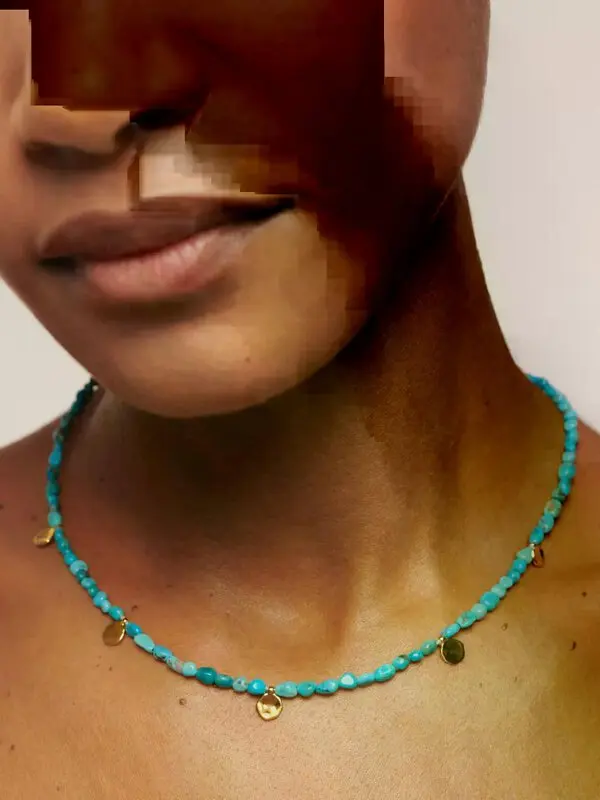 Monica Vinader Rio Gemstone Beaded Necklace