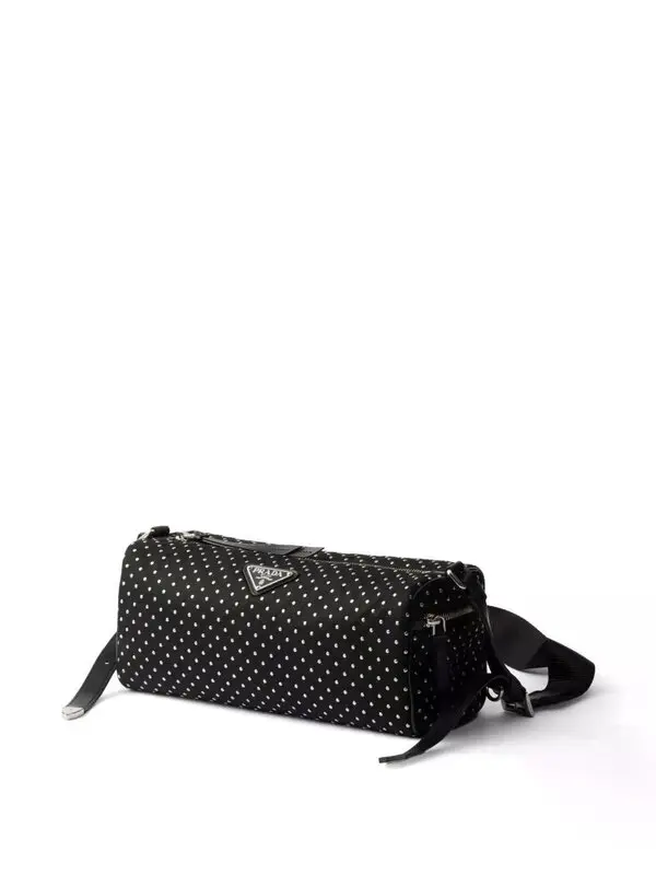 Prada Studded Shoulder Bag
