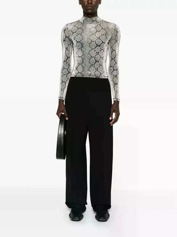 Coperni Snakeskin-print Top