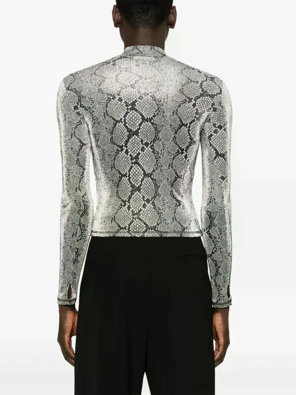 Coperni Snakeskin-print Top