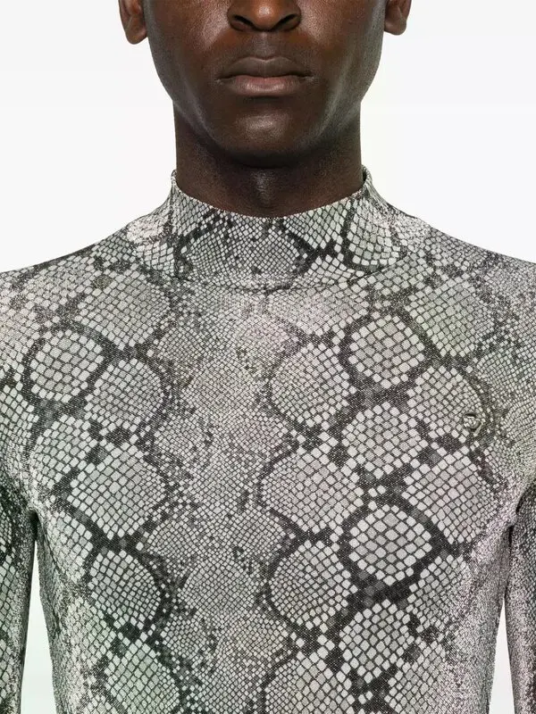 Coperni Snakeskin-print Top